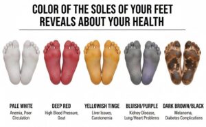 How the Color of Your Foot Soles Can Indicate Health Problems?