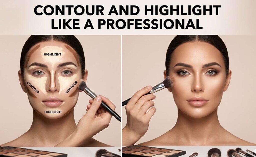 How to Contour and Highlight Like a Professional?