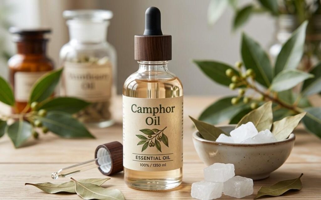 Camphor Oil: 20 Benefits, Side Effects & How to Use It
